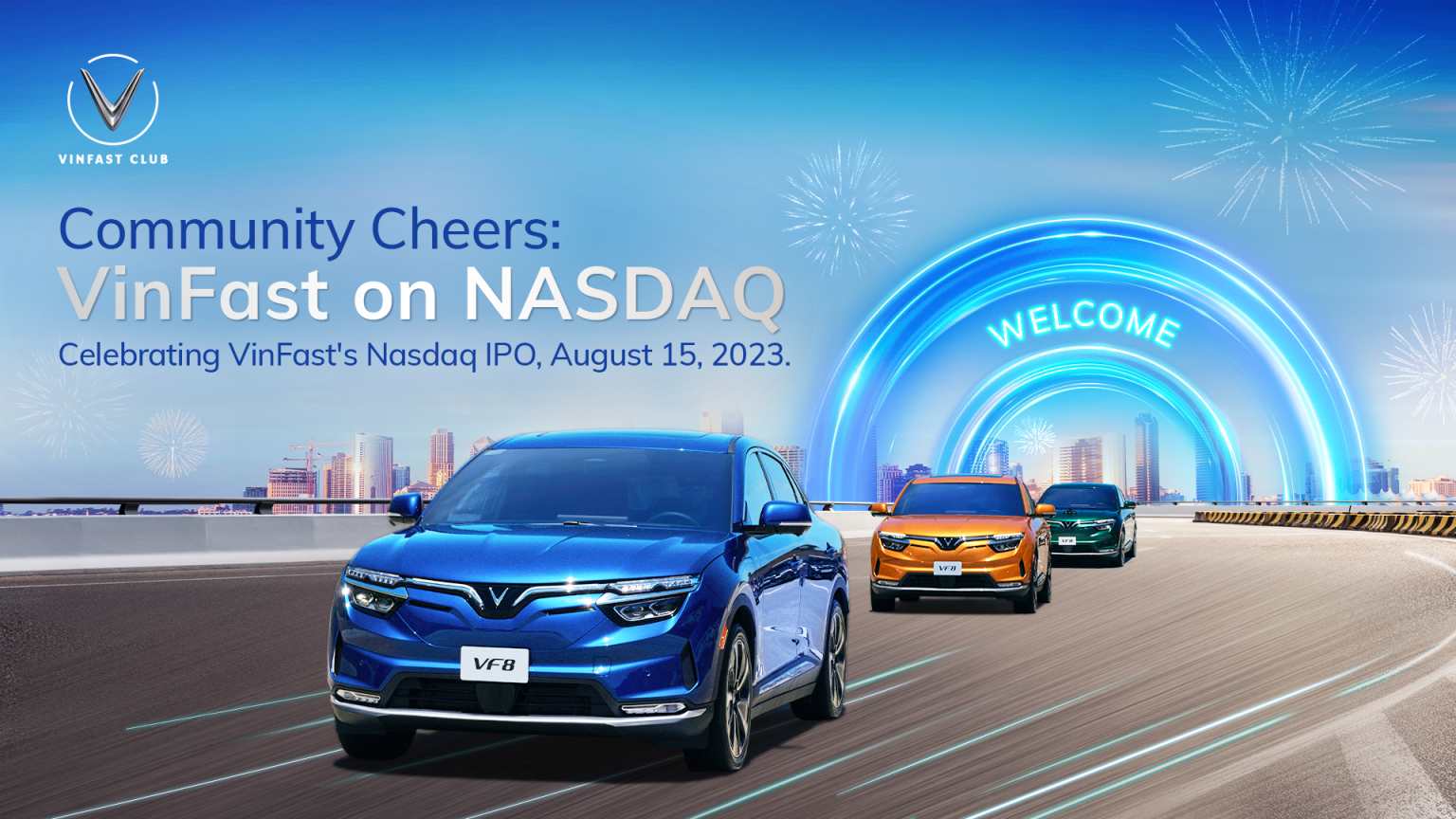 Exclusive Invitation: Celebrate VinFast's Nasdaq Milestone with VinFast ...