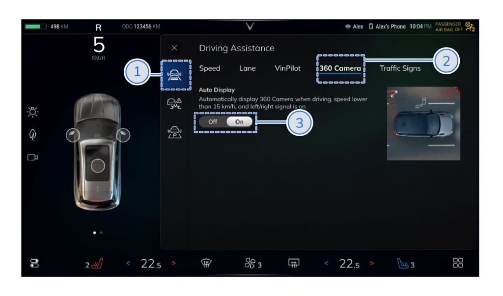 Learn about the camera system on VinFast VF 8 cars - VinFast Global ...